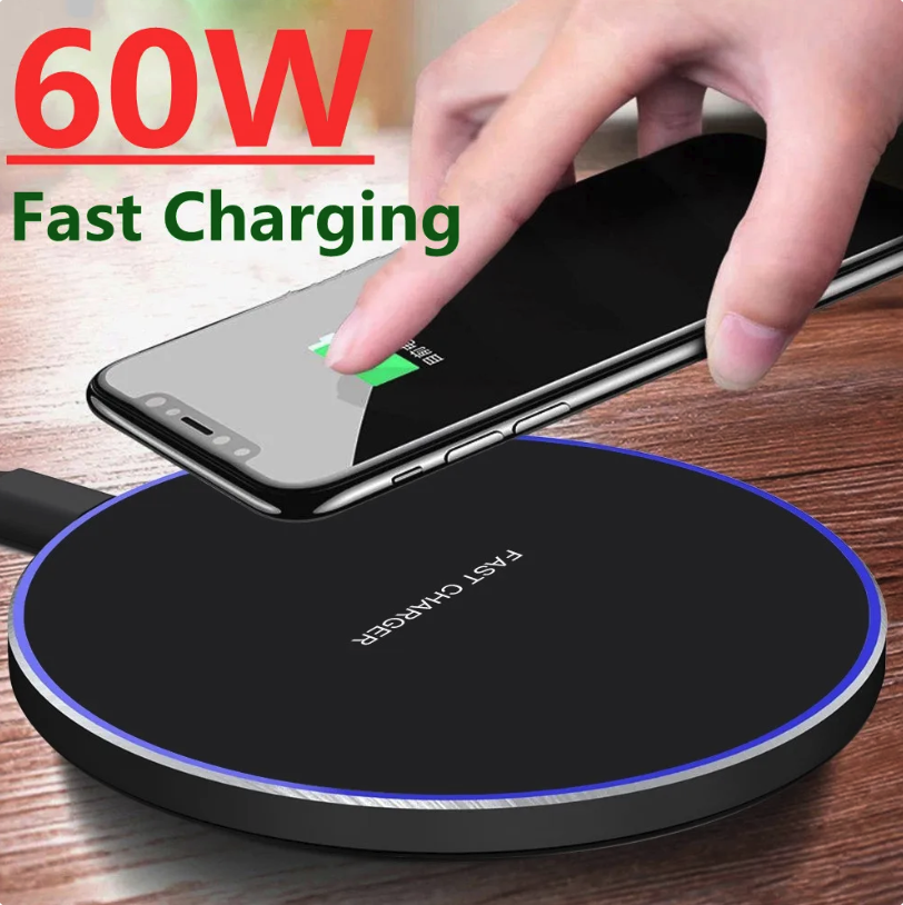 Round Wireless Portable Charger - Iseda Mall